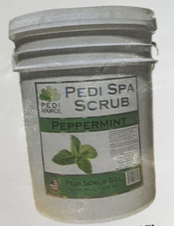 Pedi Scrub Mint 5 Gallon - US Maxim Nail Supply